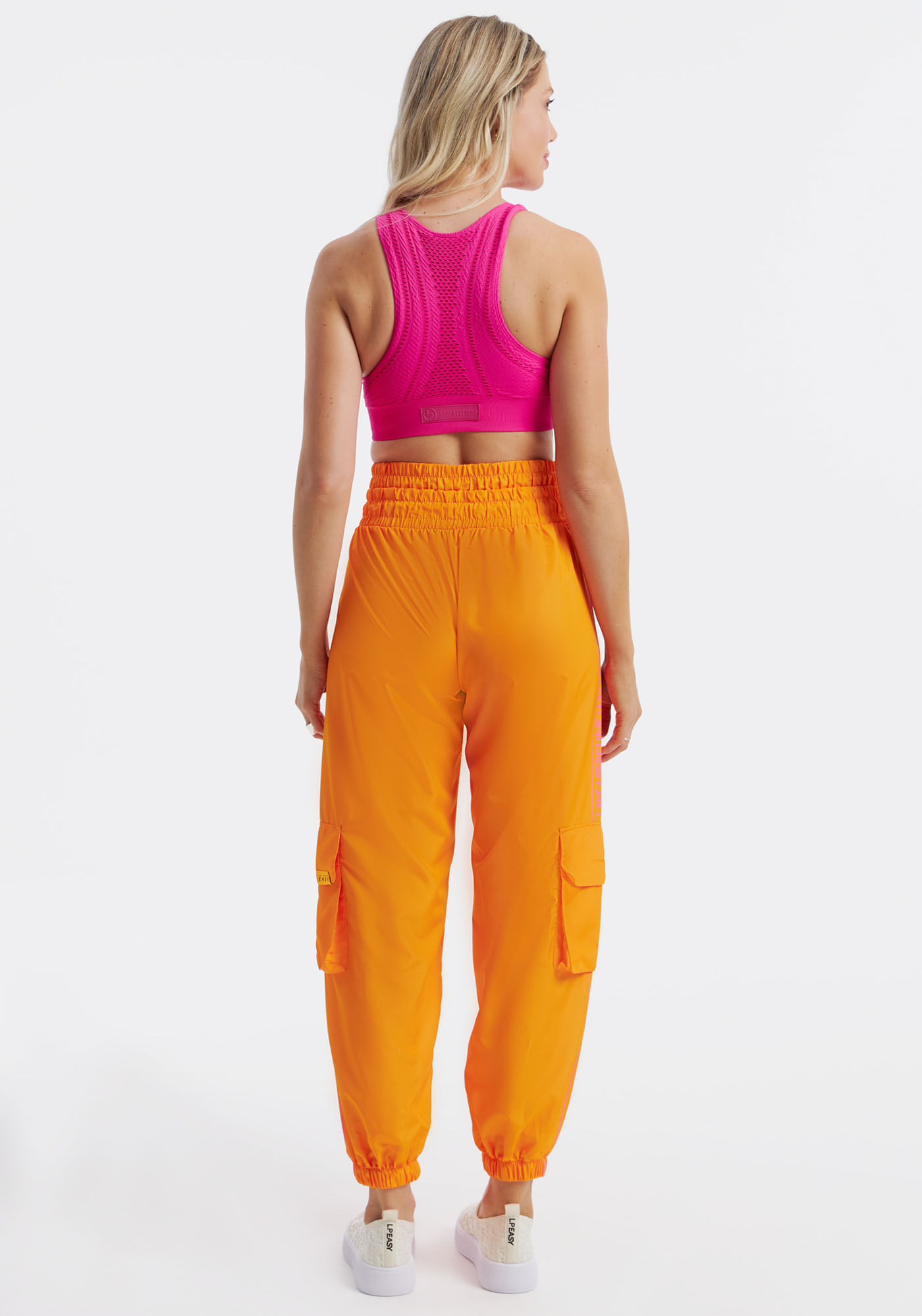 Calça Cargo Cintura Alta