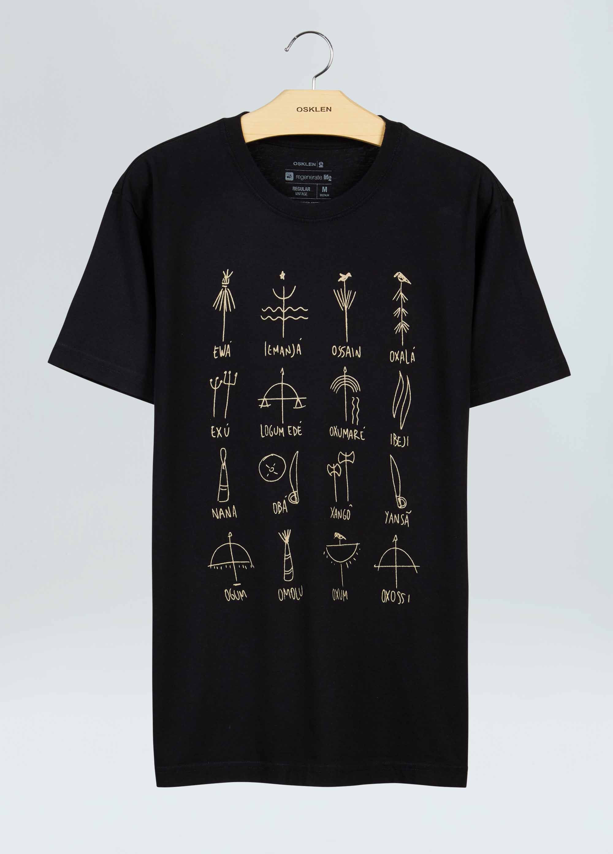 T-shirt vintage orixas