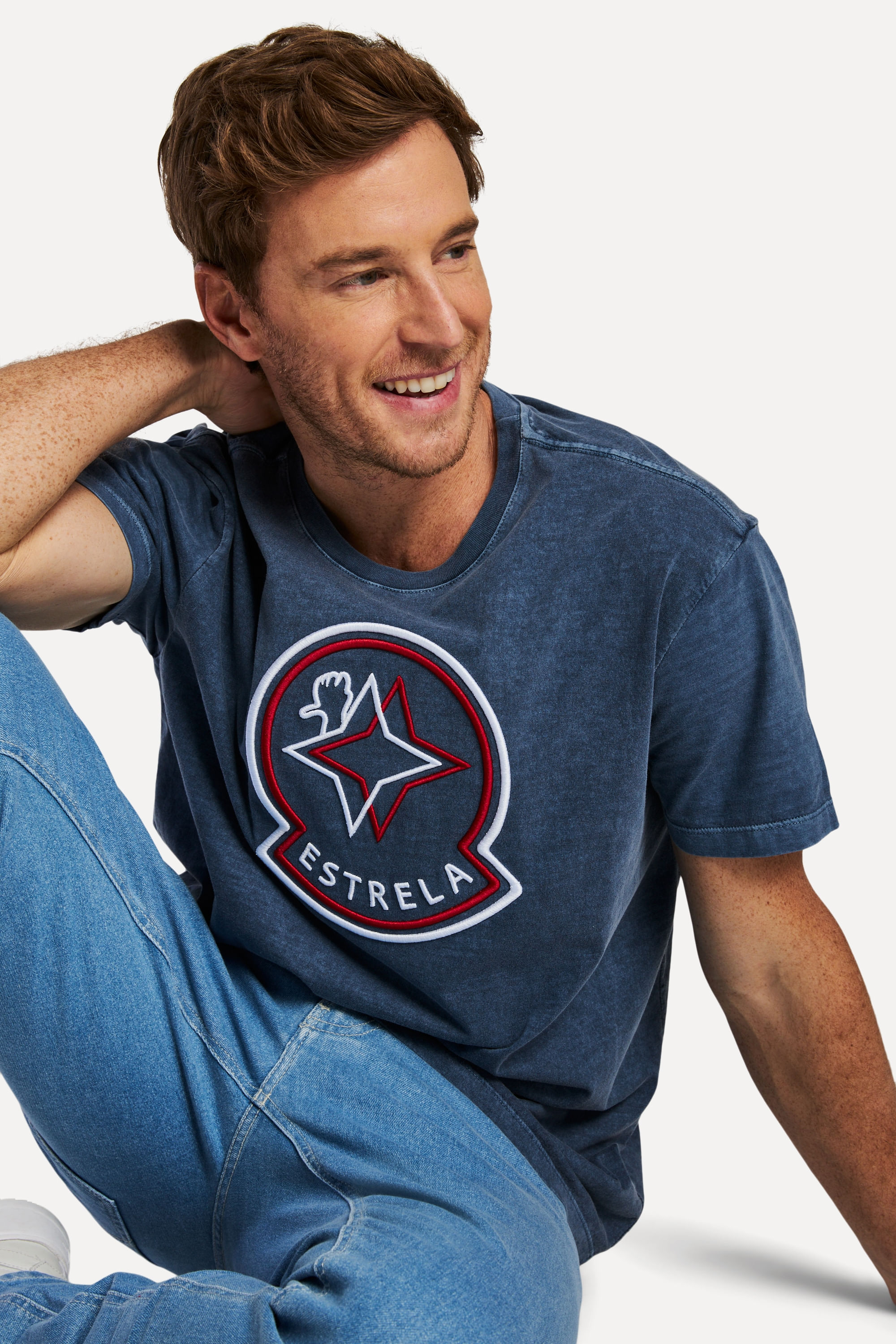 Camiseta Mc Bordada Eterna Crianca